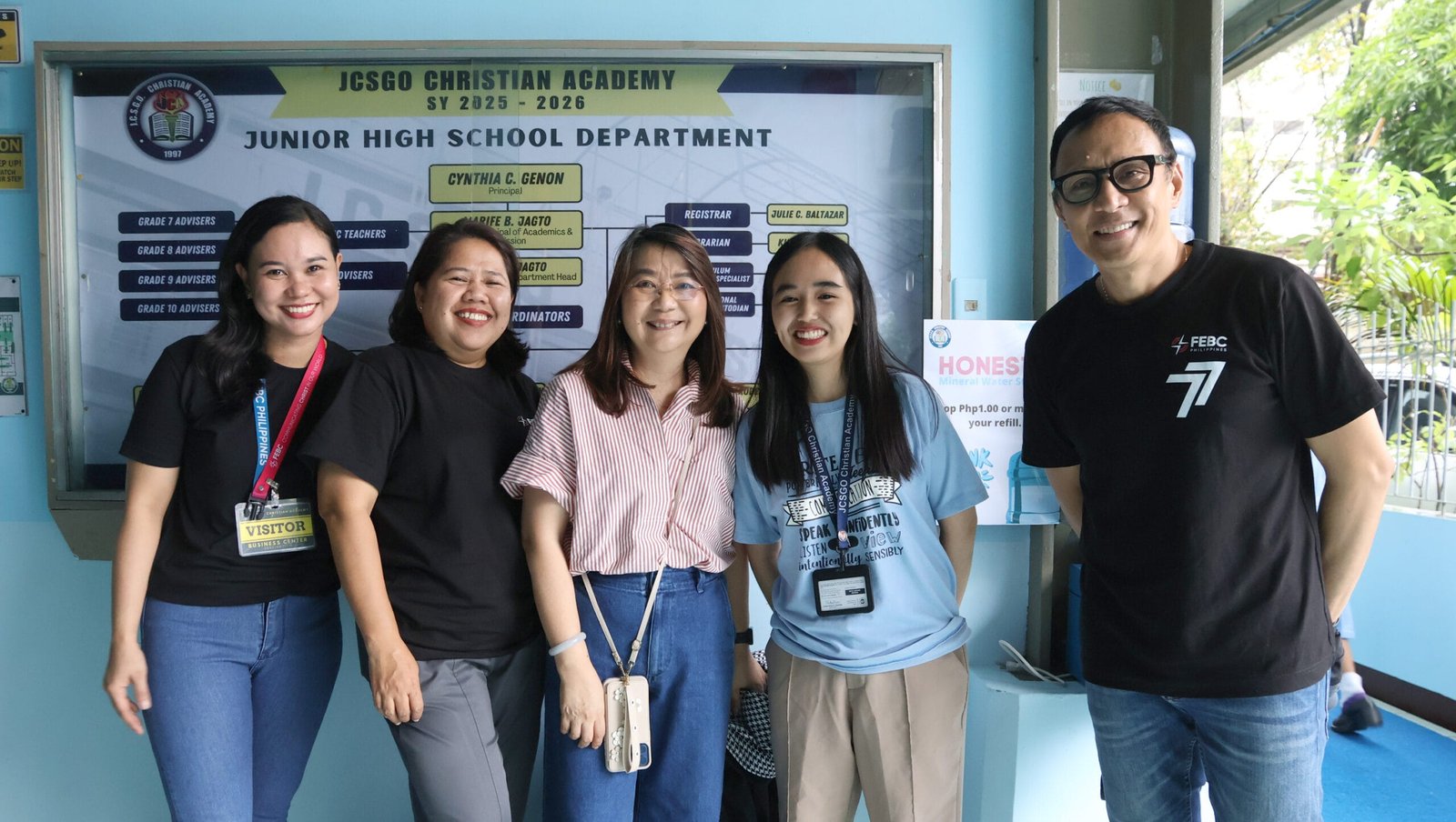 Change Can Change at JCSGO Christian Academy | FEBC Philippines ...